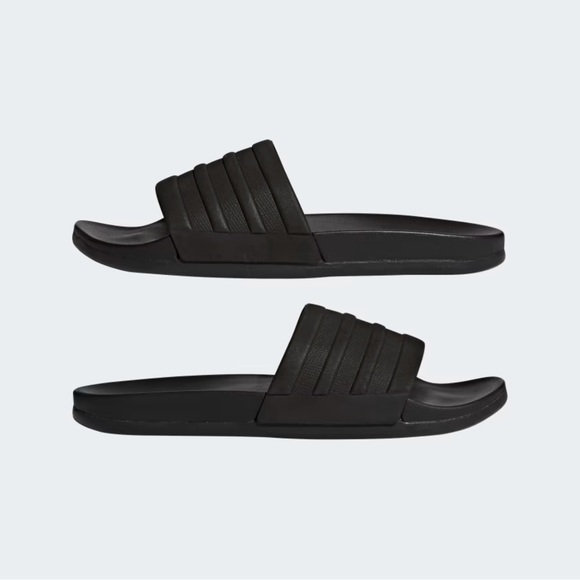 adidas | Shoes | Adidas Adilette Comfort Slides In Core Black | Poshmark